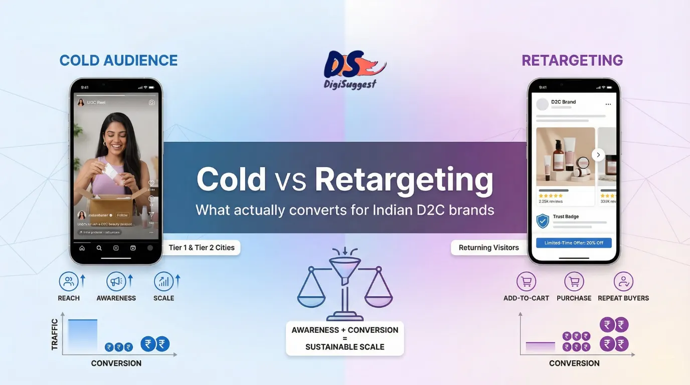 Cold Audience vs Retargeting Ads for Ecommerce – Choose What